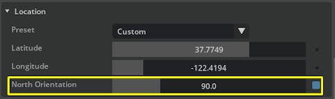 Dynamic Skies and Sun Study – Cesium